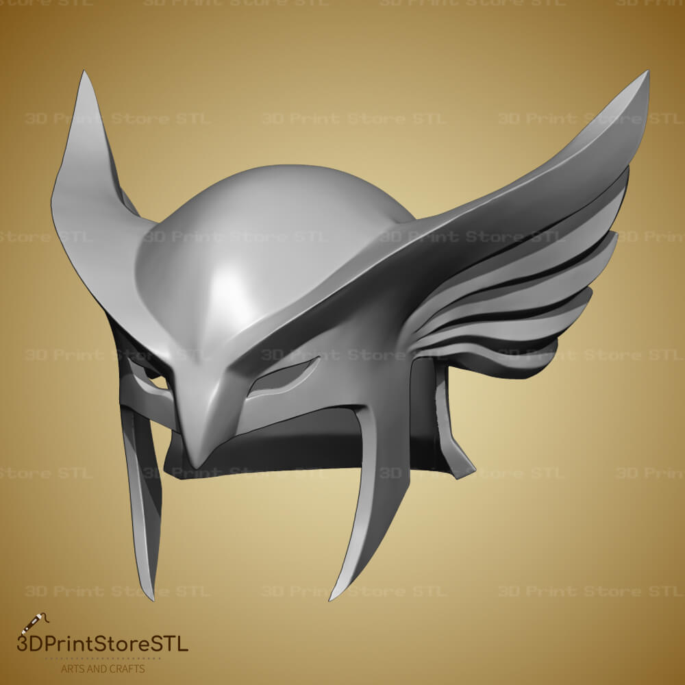 Hawkgirl Helmet From DC Comics - Cosplay | 3D models download ...