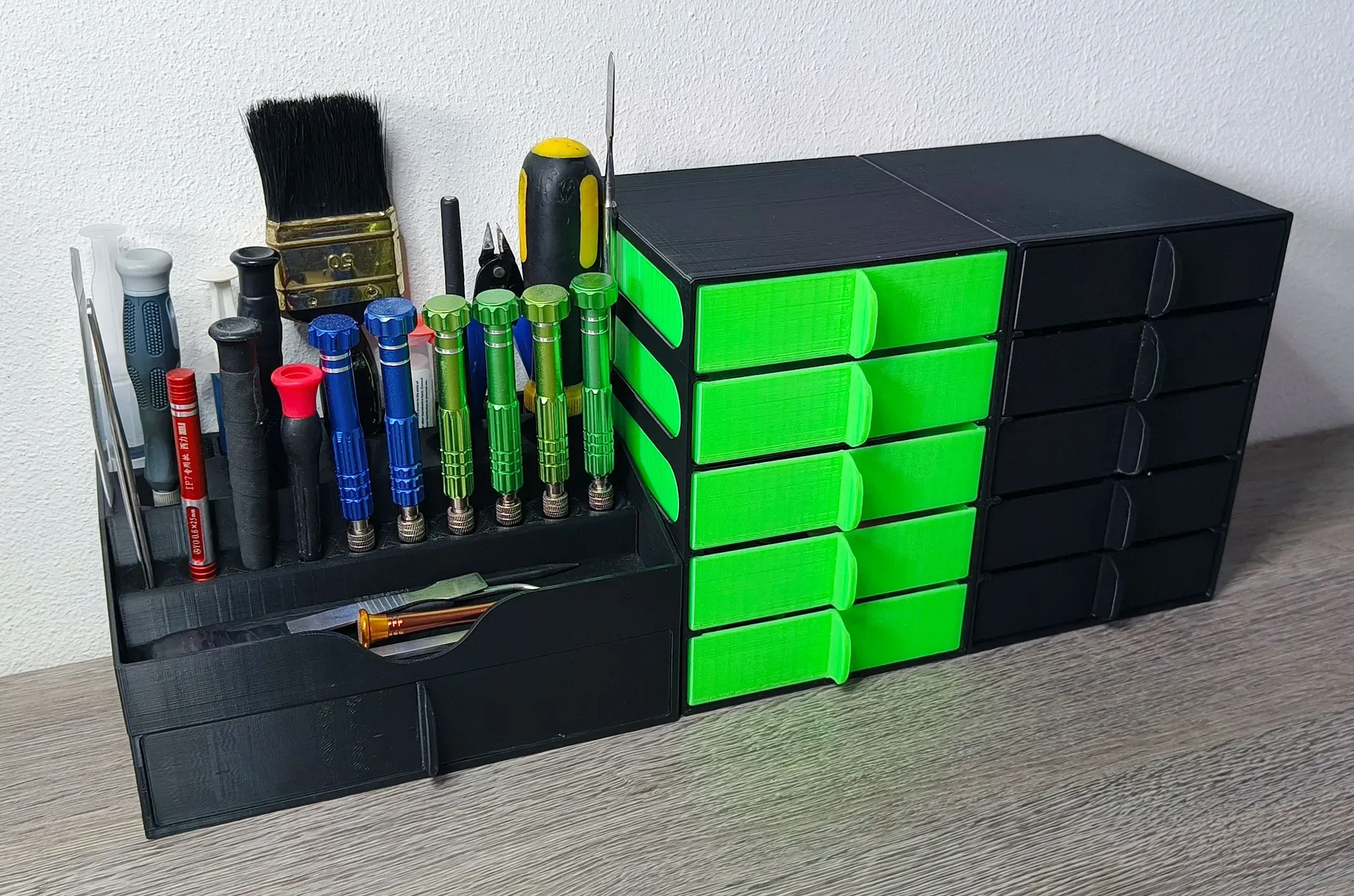 3D Printer Files | 3MF File | STACKABLE MODULAR DRAWERS | Creality Cloud