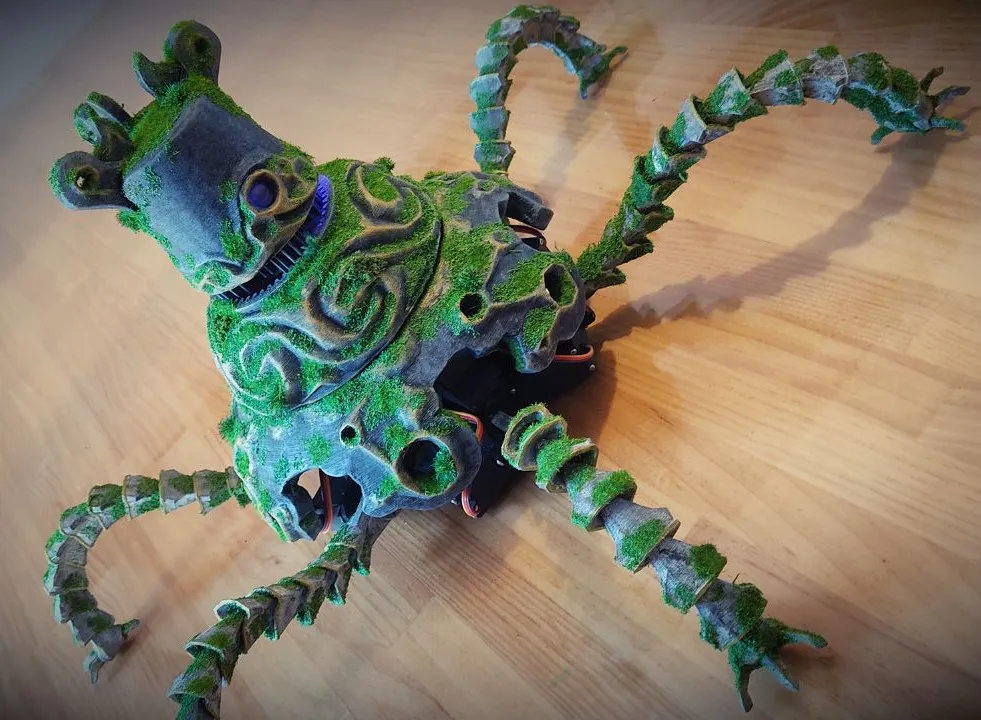 I made a walking Zelda Guardian | Creality Cloud