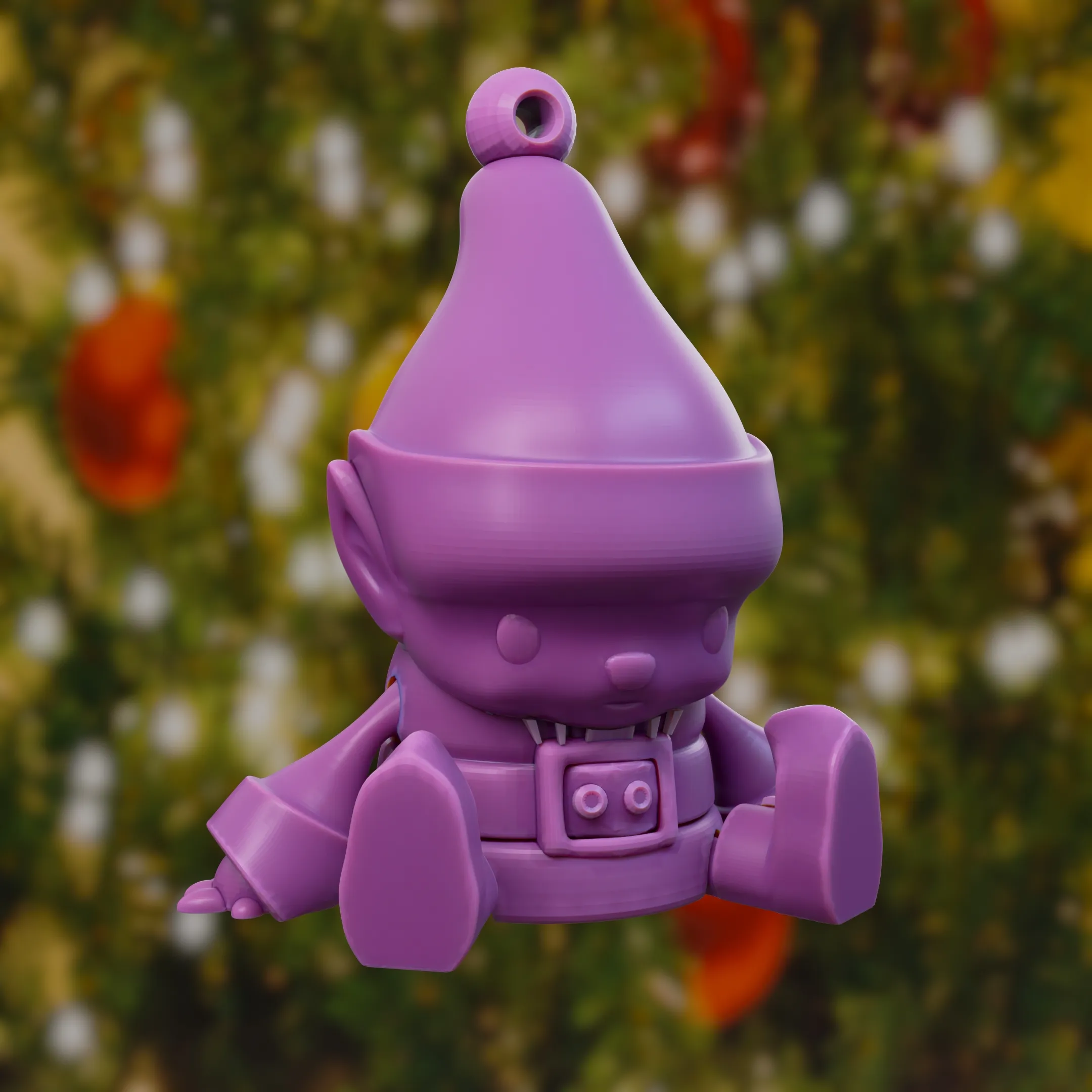 3D Printer Files | 3MF File | Flexible Elf Christmas Toy | Creality Cloud