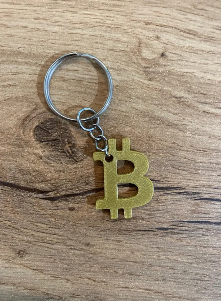 keychain coin bitcoin crypto | 3D models download | Creality Cloud