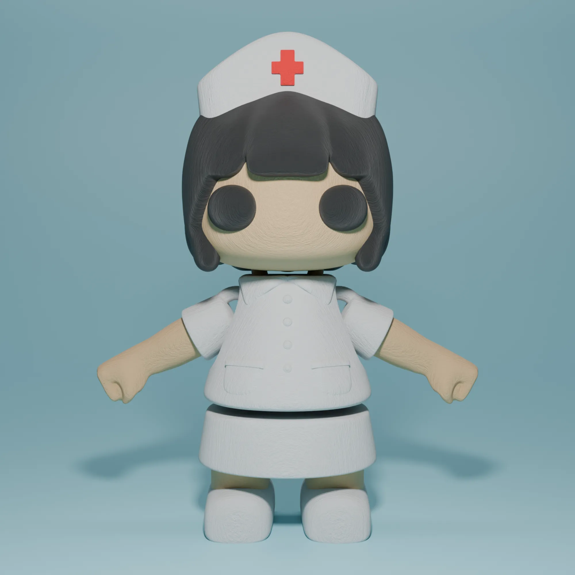 Characters & Creatures STL Download - 3D Printable Flexi Nurseby Makeit3D