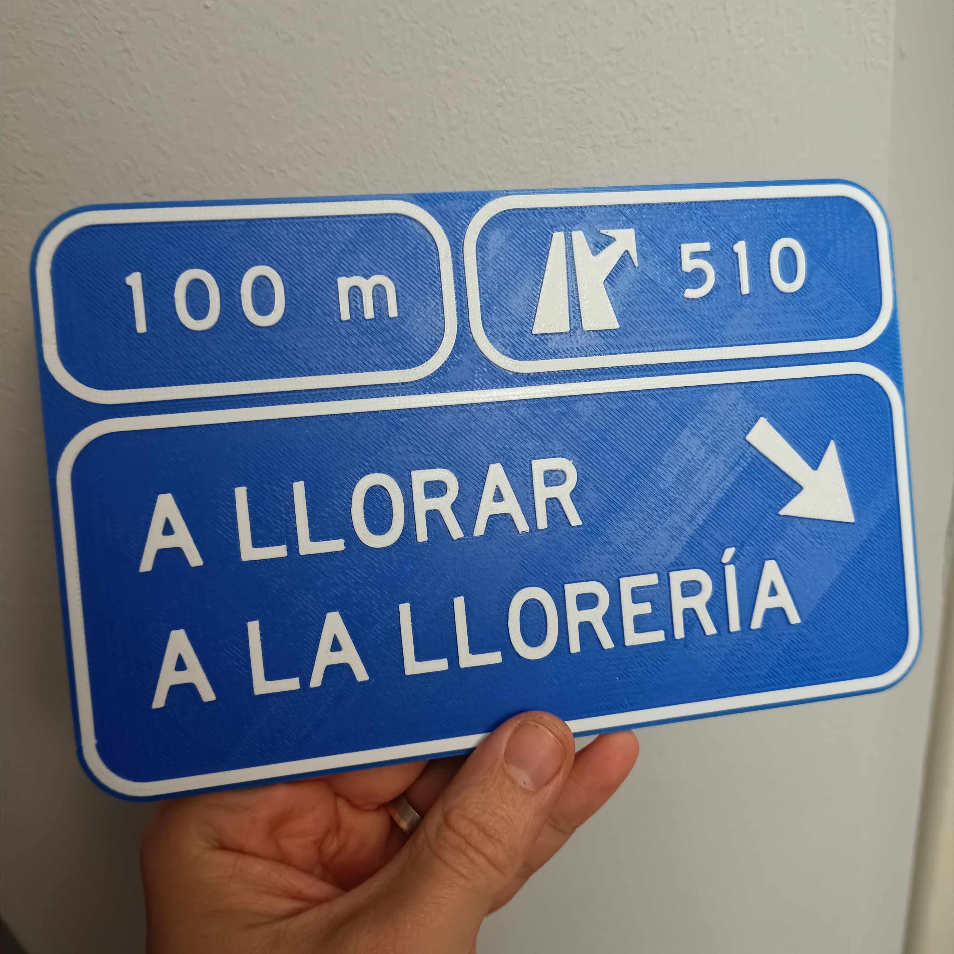 Stop Whining Sign (A LLORAR A LA LLORERÍA) 🛑😭 | 3D models download ...