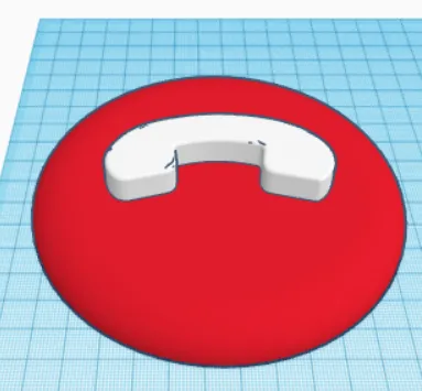 Free Other STL Download - End Call Buttonby EricDaCat