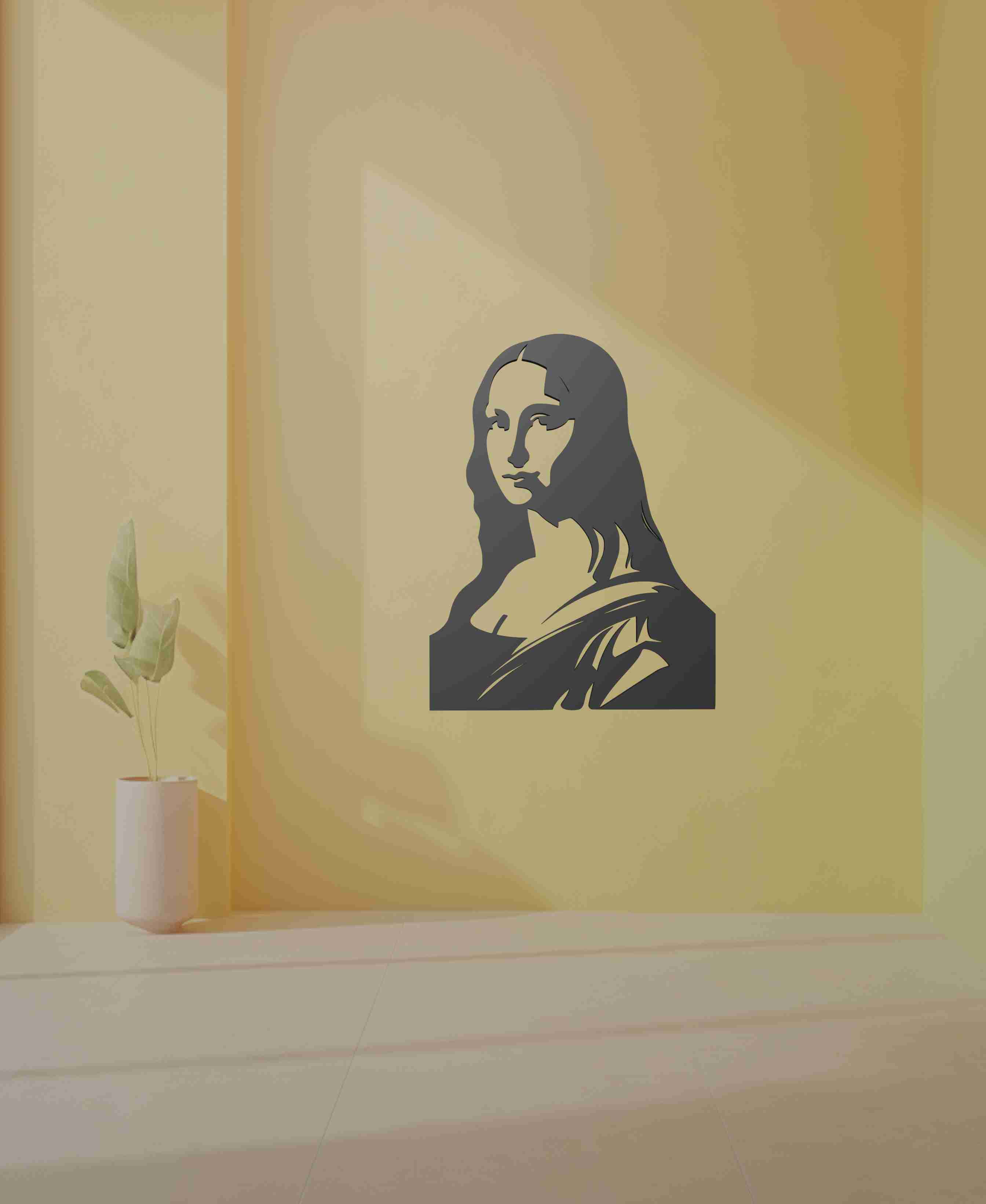 Mona Lisa Wall Art | 3D modeller indir | Creality Bulutu