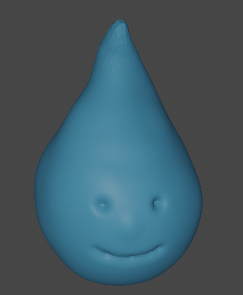 Smiling Raindrop | 3D models download | Creality Cloud