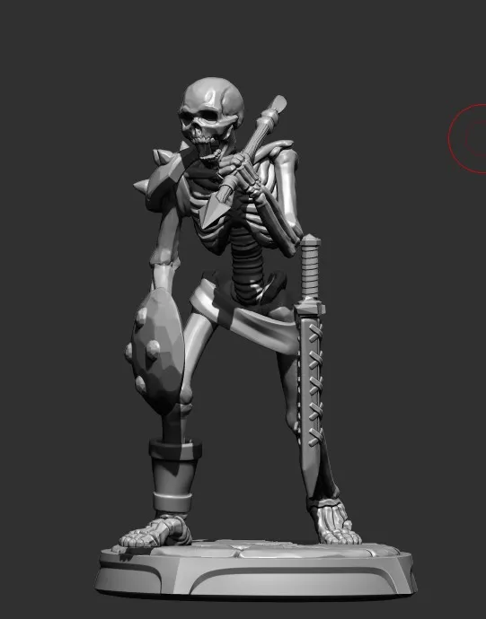 Characters & Creatures STL Download - Skeleton 2by Dragun Studios