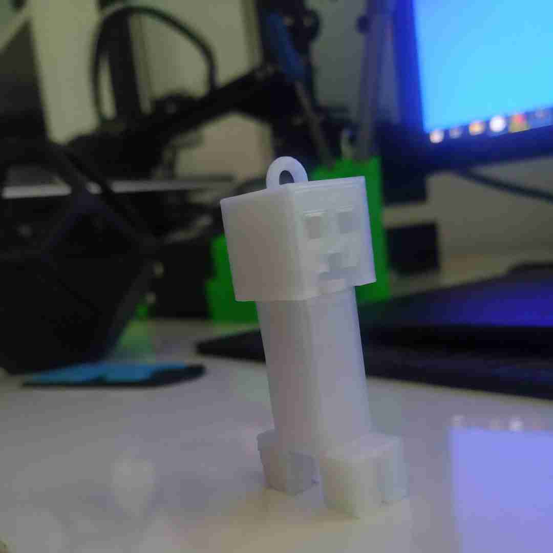 MINECRAFT CREEPER KEYCHAIN | 3D models download | Creality Cloud