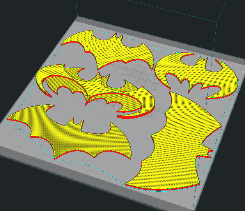 BATMAN LOGOS | 3D models download | Creality Cloud