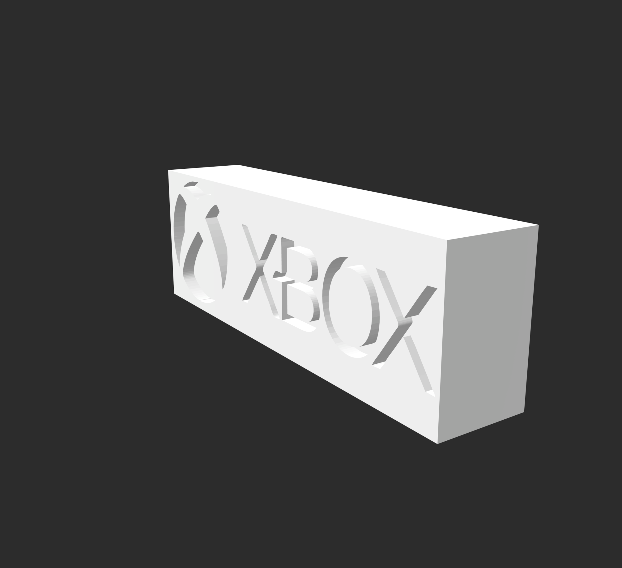 XBOX Logo | 3D models download | Creality Cloud