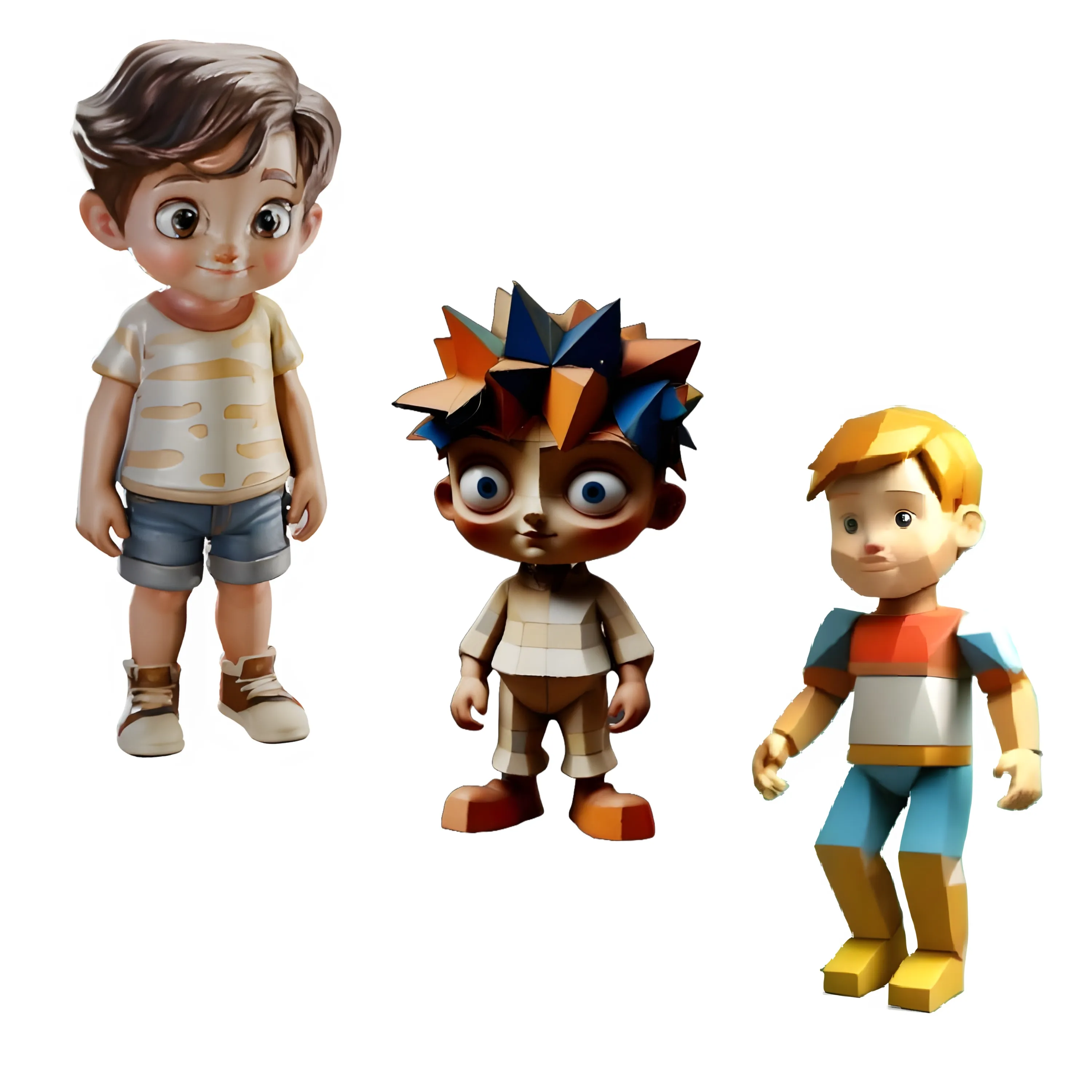 Characters & Creatures STL Download - Little Adventurers Collection ...