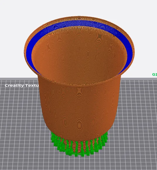 3D Printer Files | 3MF File | Large beautiful flower pot with automatic ...