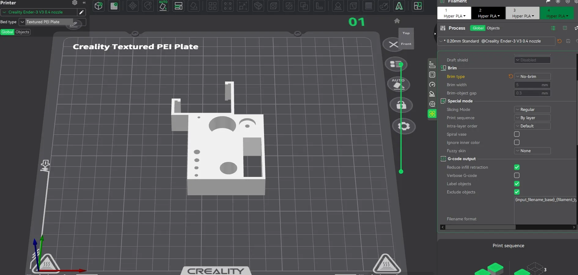3D Printer Files | 3MF File | Creality Ender V3 3D Tool Storage on ...