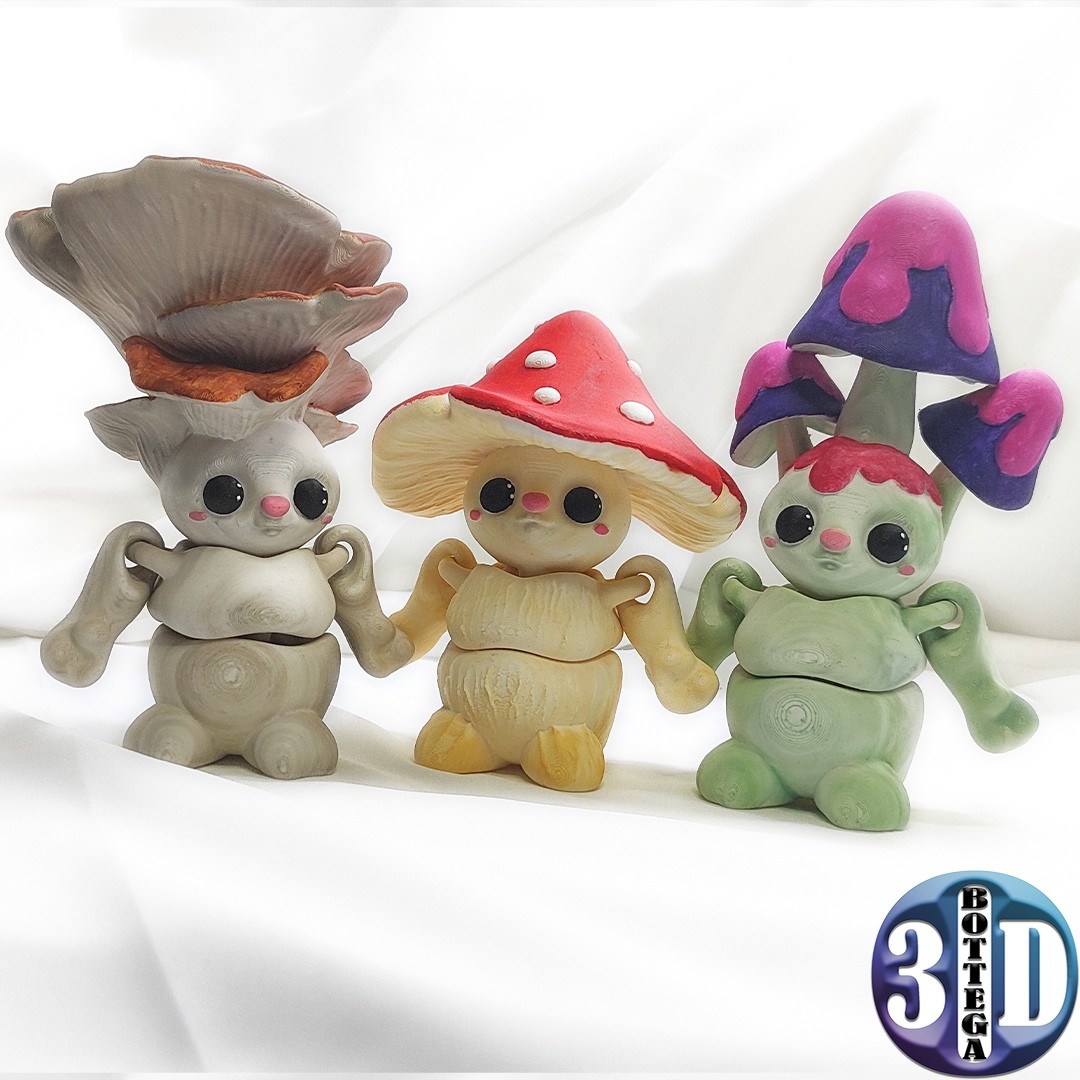 Fungus Family #01 | 3D models download | Creality Cloud