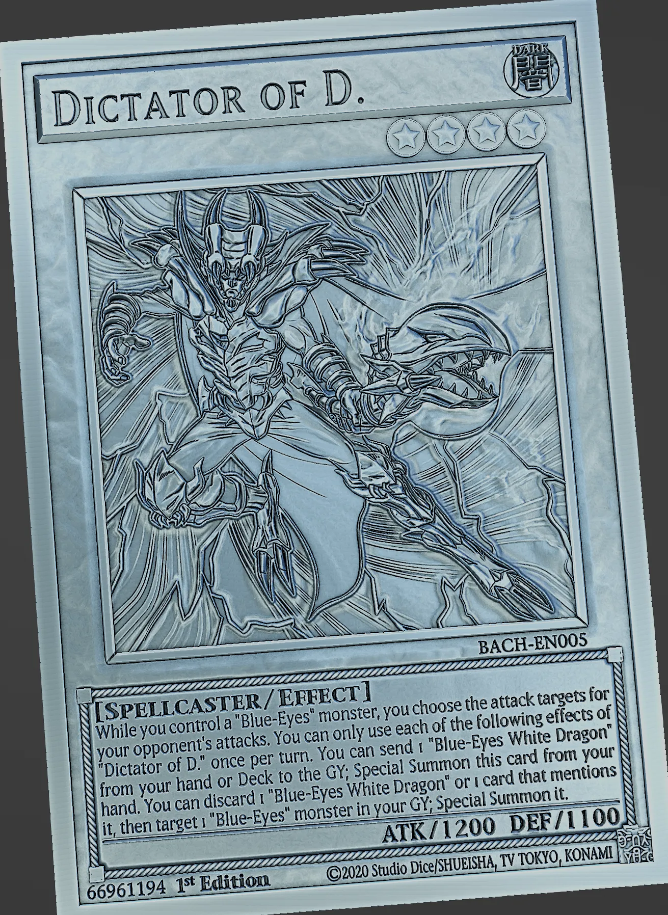Other STL Download - Dictator of D. - yu-gi-oh!by Wsonuchiha3D