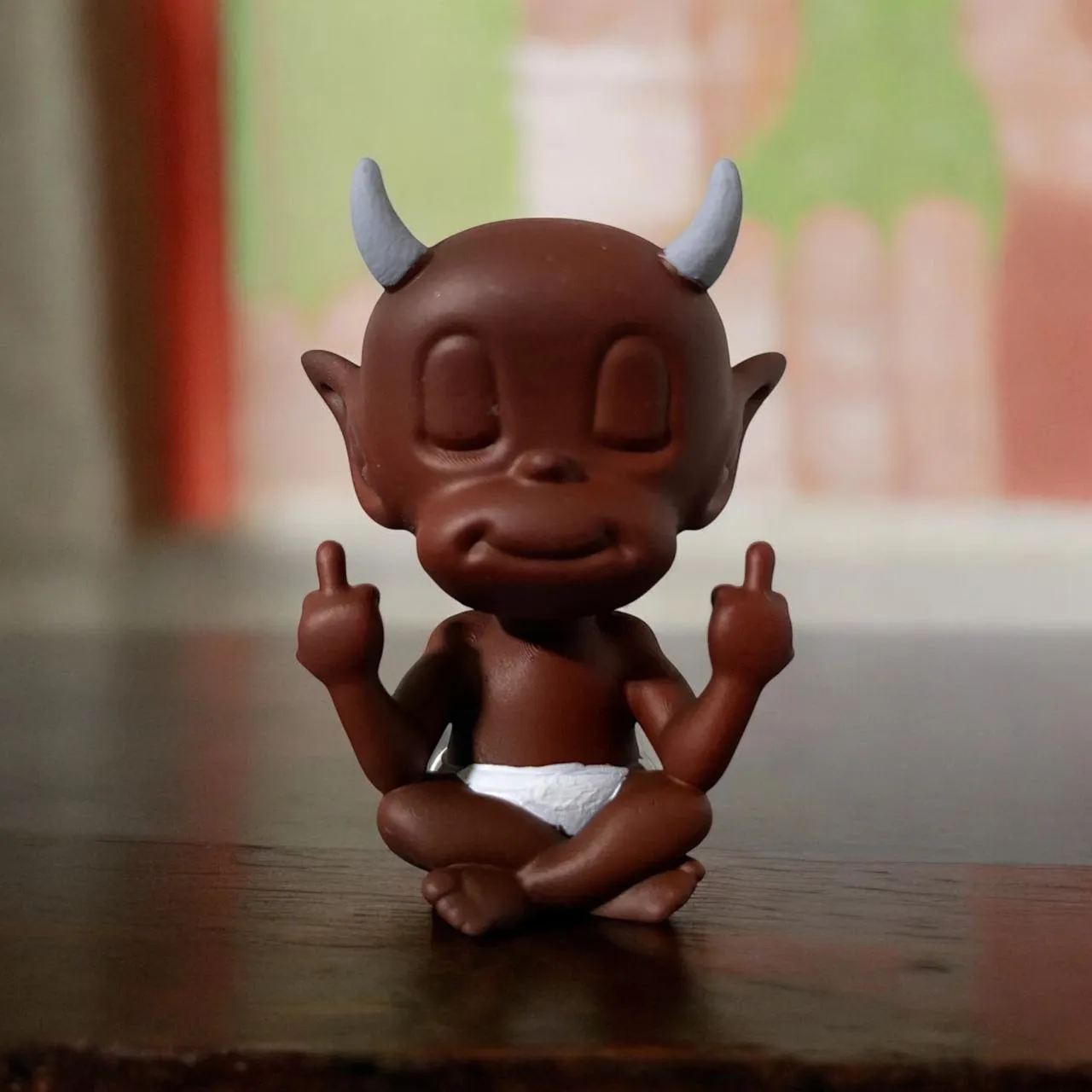 Hot stuff the little devil zen meditation | 3D models download ...