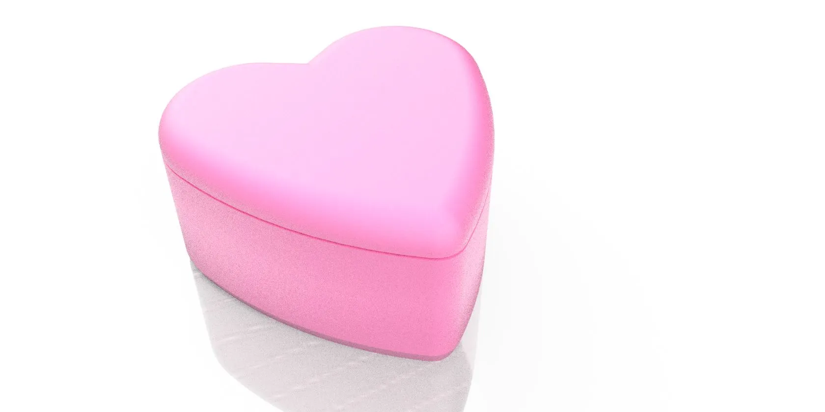 3D Printer Files | 3MF File | Caja corazón | Creality Cloud