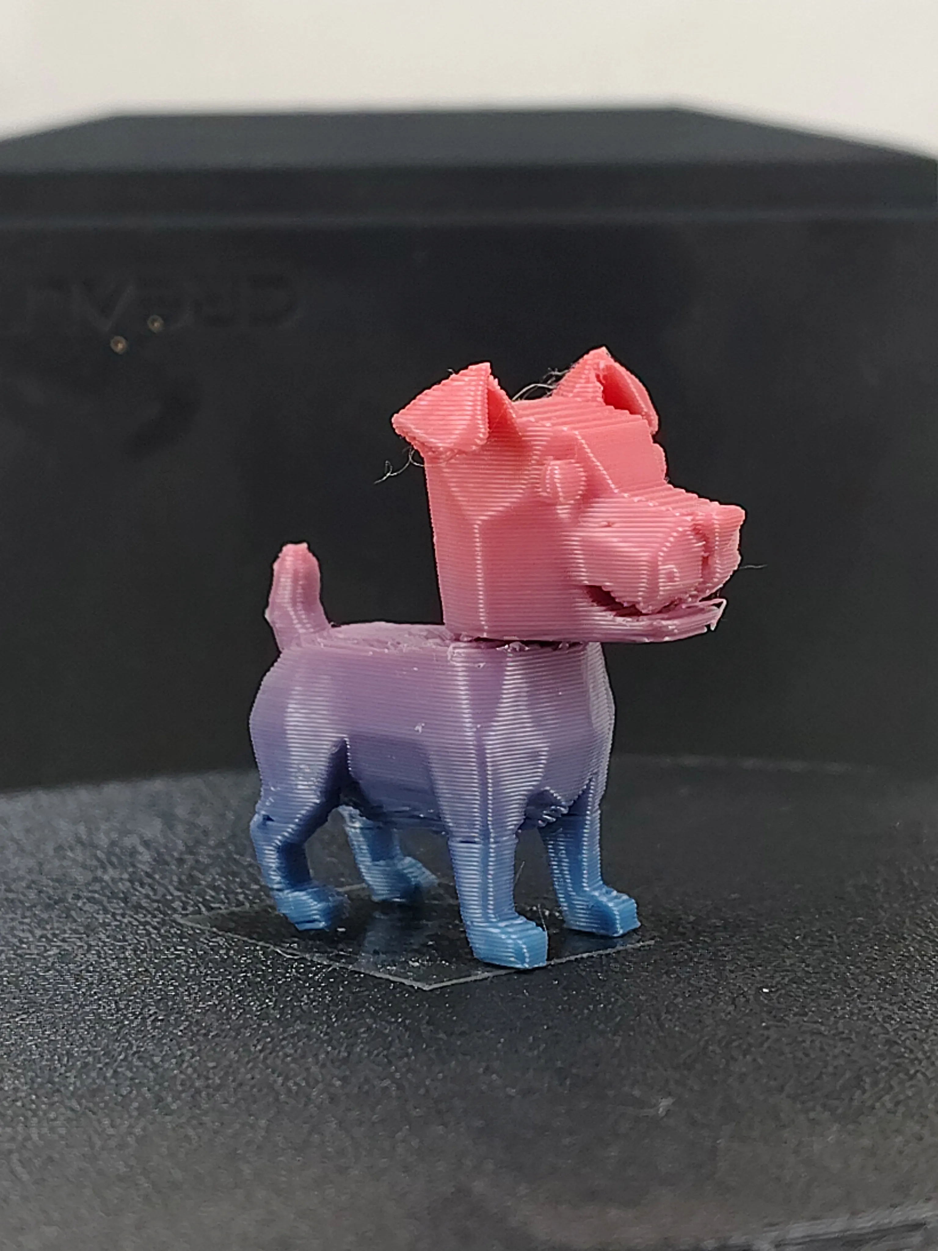 3D Printer Files | 3MF File | Low poly dog keychain | Creality Cloud