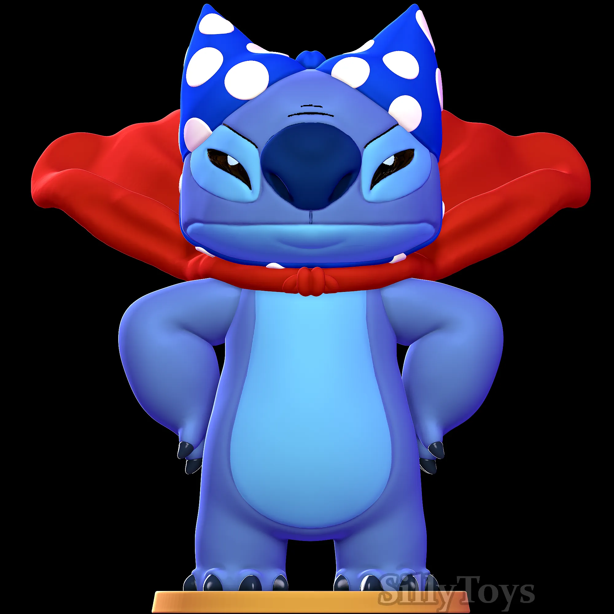 Characters & Creatures STL Download - SuperHero Stitch - Lilo and ...