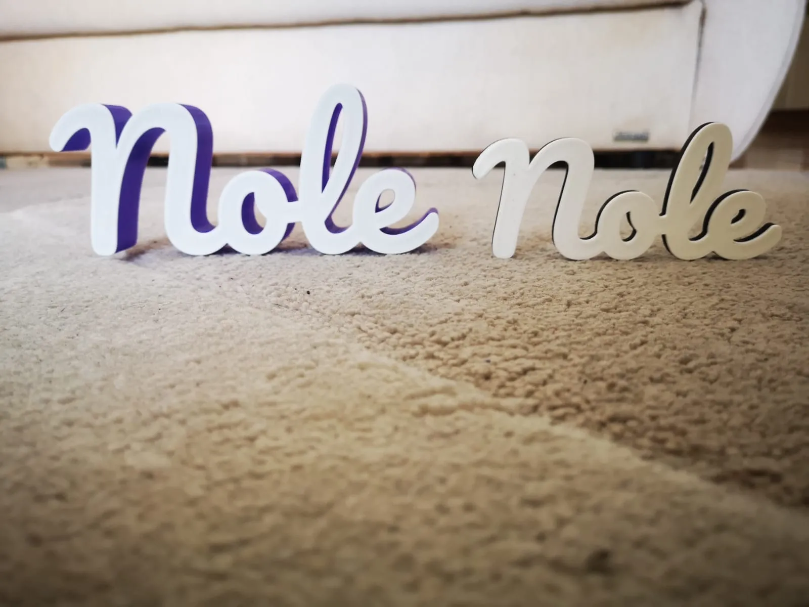 3D Printer Files | 3MF File | Nole led sign | Creality Cloud