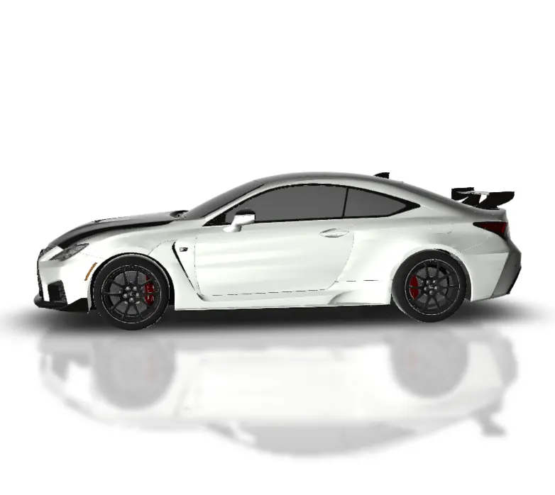 Vehicles & Machinery STL Download - Lexus RC F Track 2021by 3DCARSALON