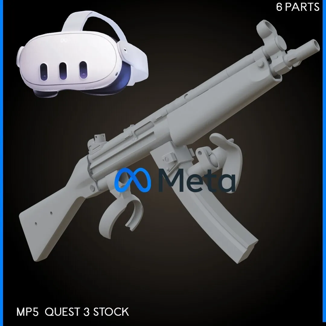 Game Props STL indir - MP5 - META QUEST 3 - BOSSposes