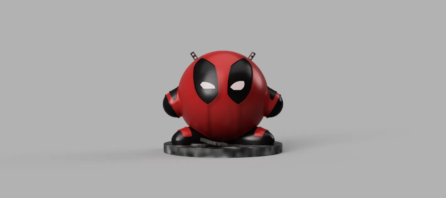 Other STL Download - Kirby Copy Marvel Comics Deadpool (Wade Wilson)by ...
