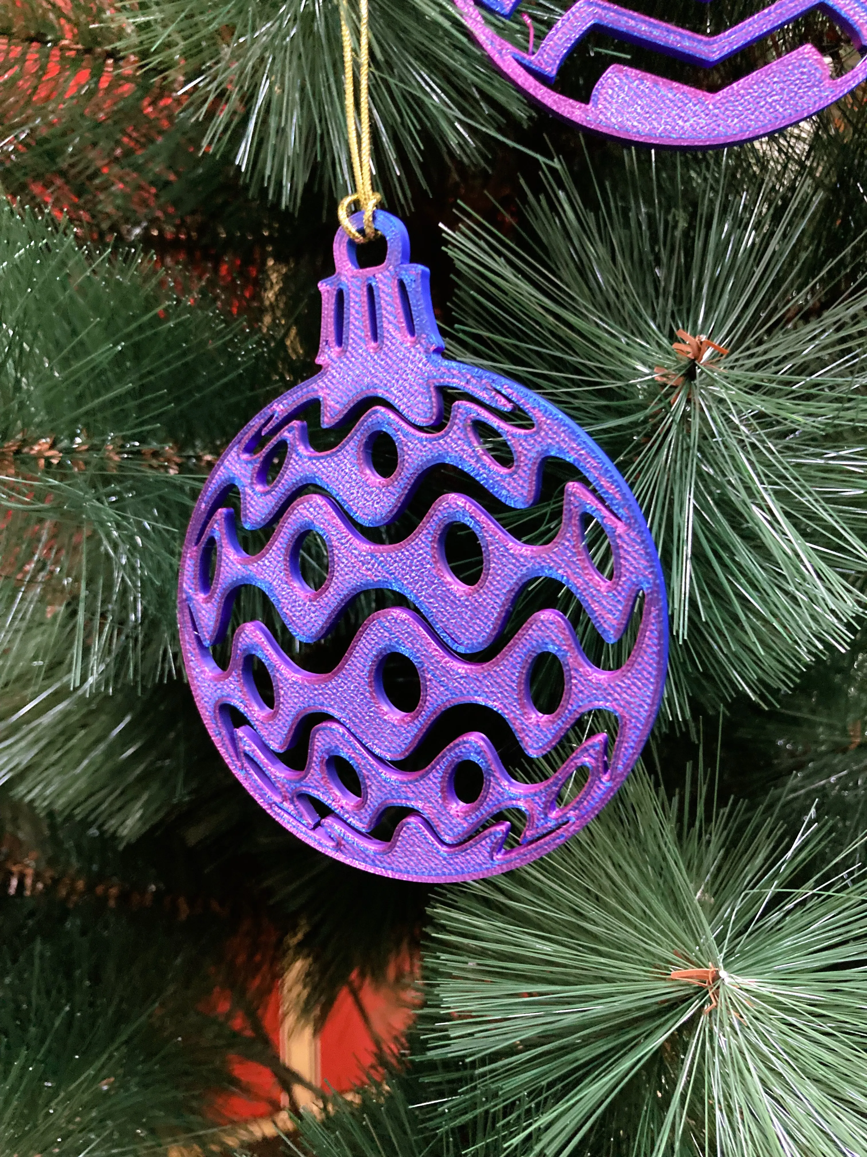 3D Printer Files | 3MF File | Christmas tree curves ornament | Creality ...