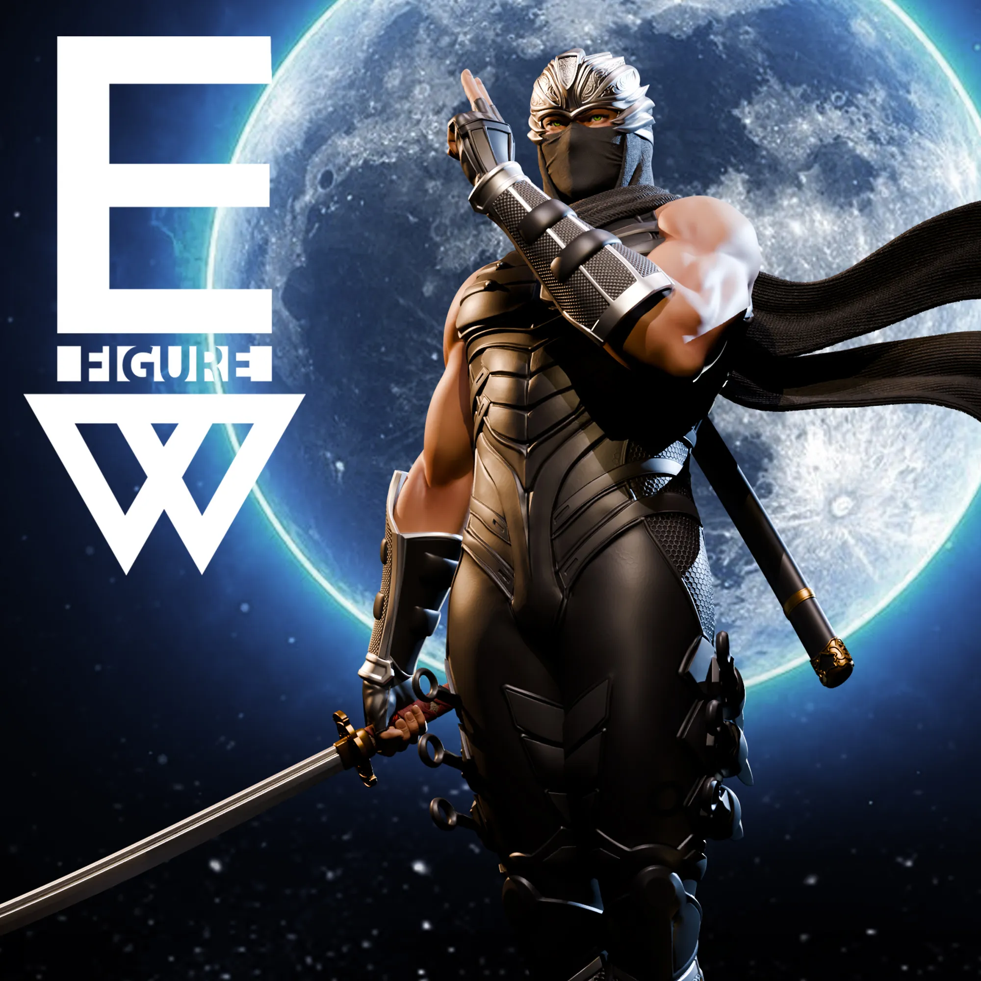 Ryu Hayabusa - 3D STL READY TO PRINT | 3D models download | Creality Cloud