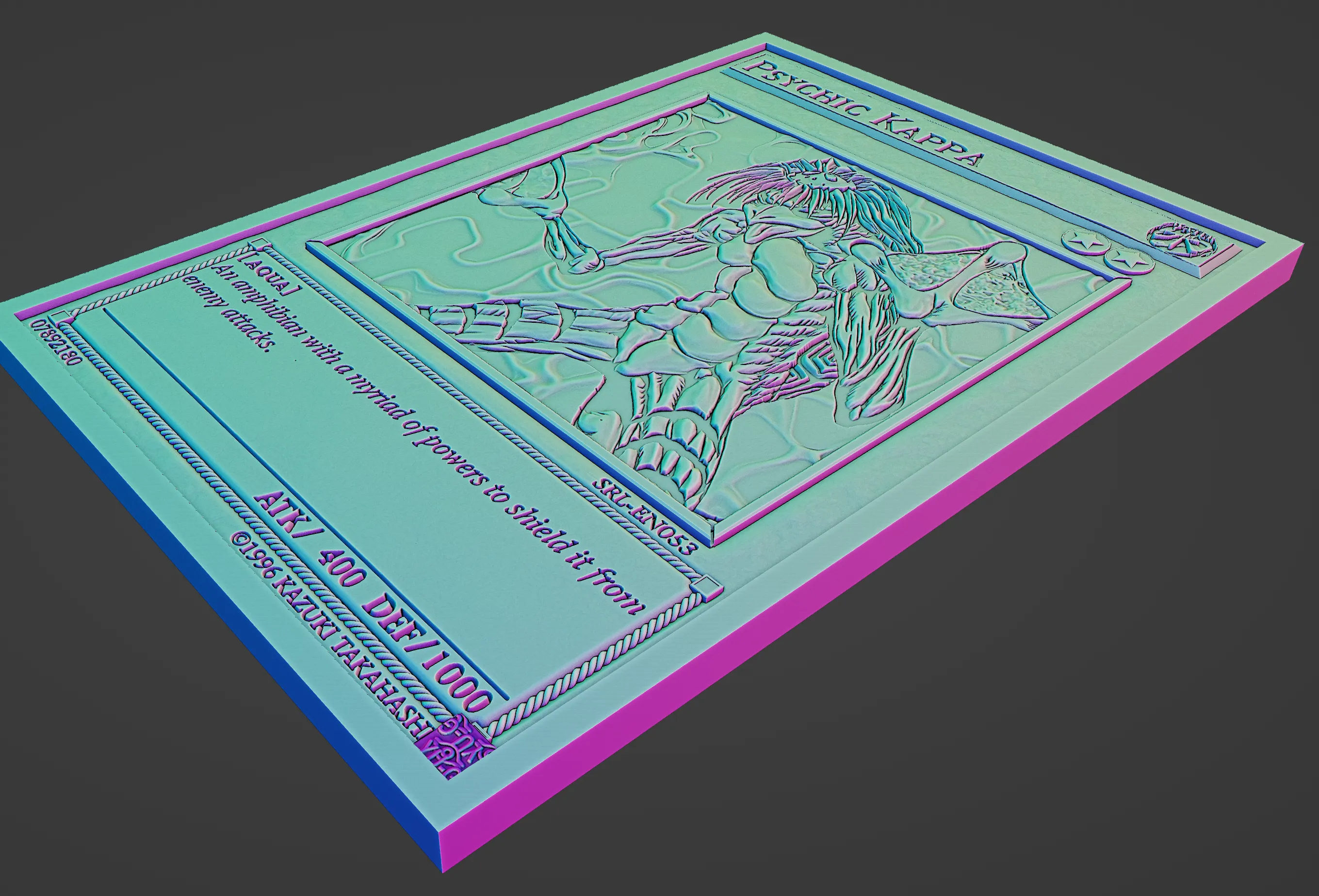 Psychic Kappa - yu-gi-oh! | 3D modeller indir | Creality Bulutu