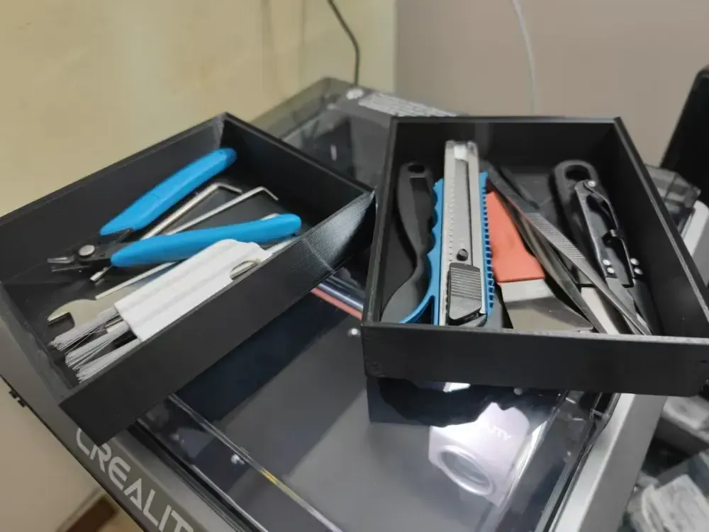 3D Printer Files | 3MF File | 层叠工具盒 | Stackable tool box | Creality Cloud