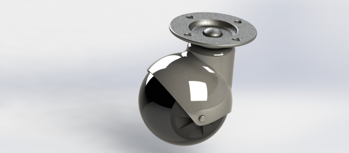 Round Wheel Caster Ball (SALE 75%-) | 3D models download | Creality Cloud