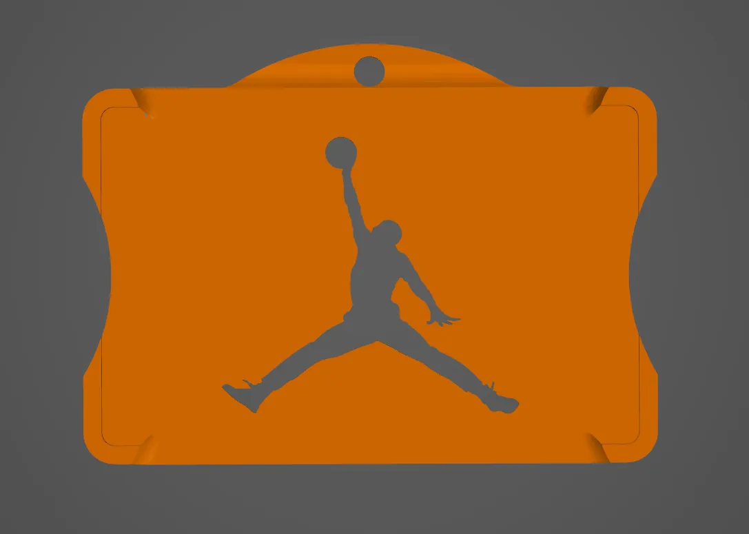 Other STL Download - Card ID holder Air Jordanby Creathings3D