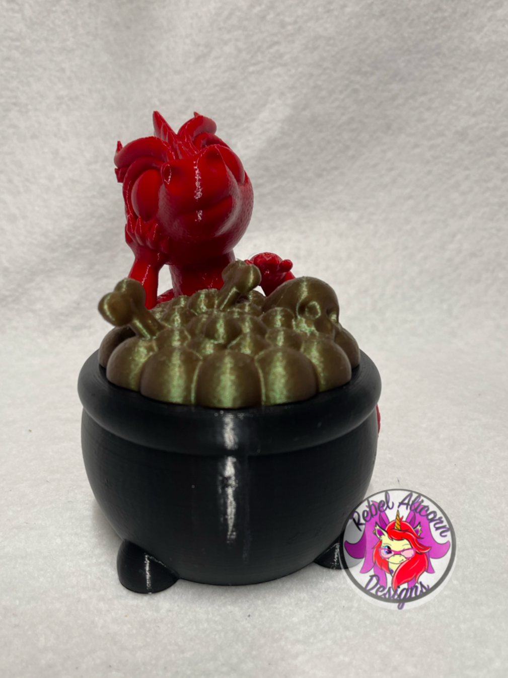 Dragon Cauldron Candy Dish | 3D models download | Creality Cloud