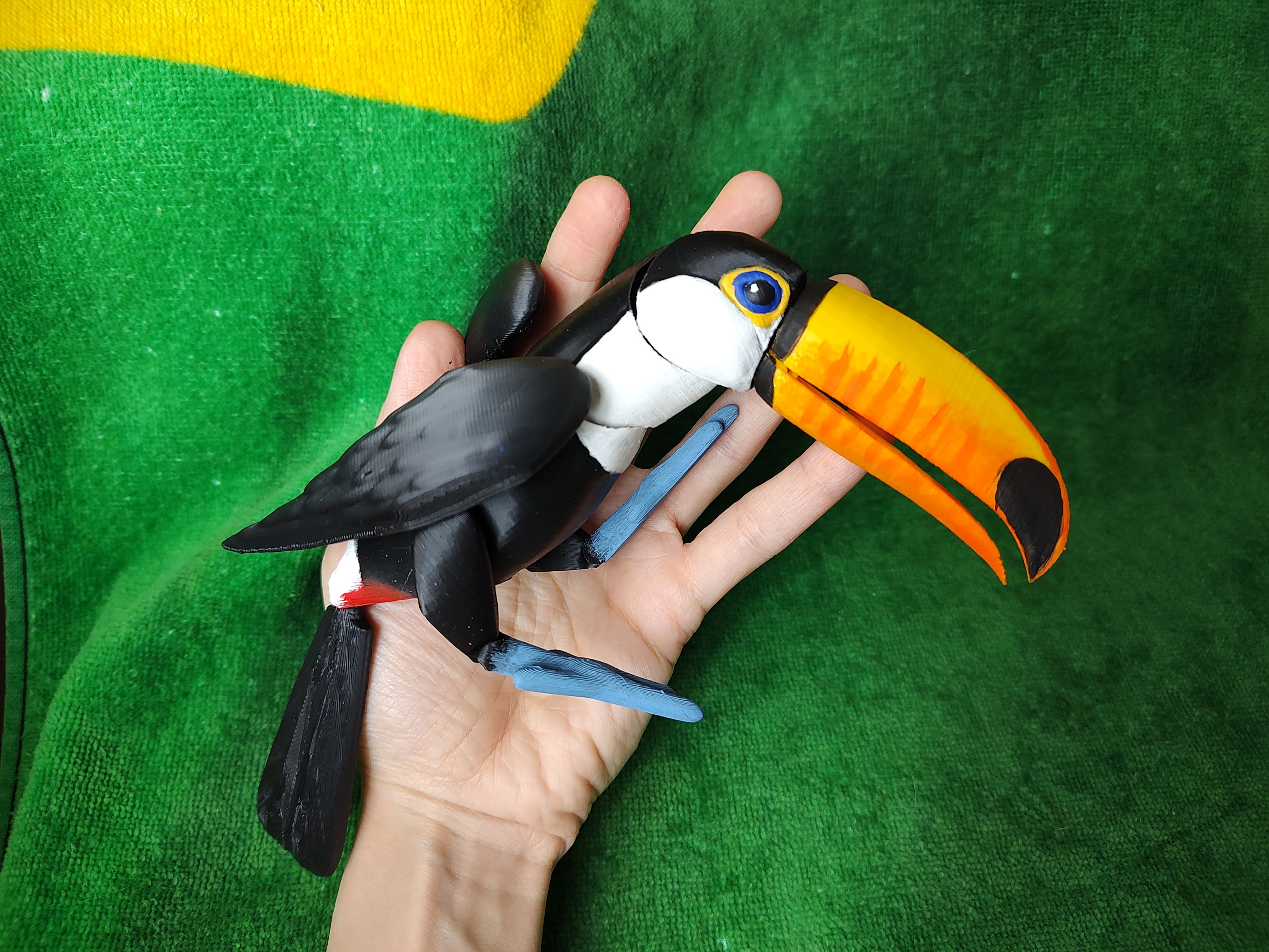 Toucan Articulated Figure | 3D models download | Creality Cloud