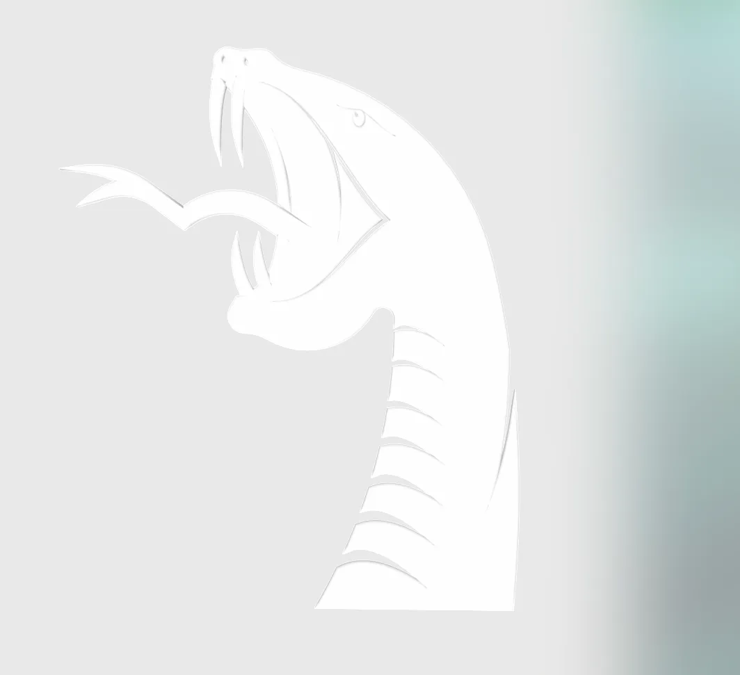 Free Home Decorations & Ornaments STL Download - Snake Wall Artby 3D ...