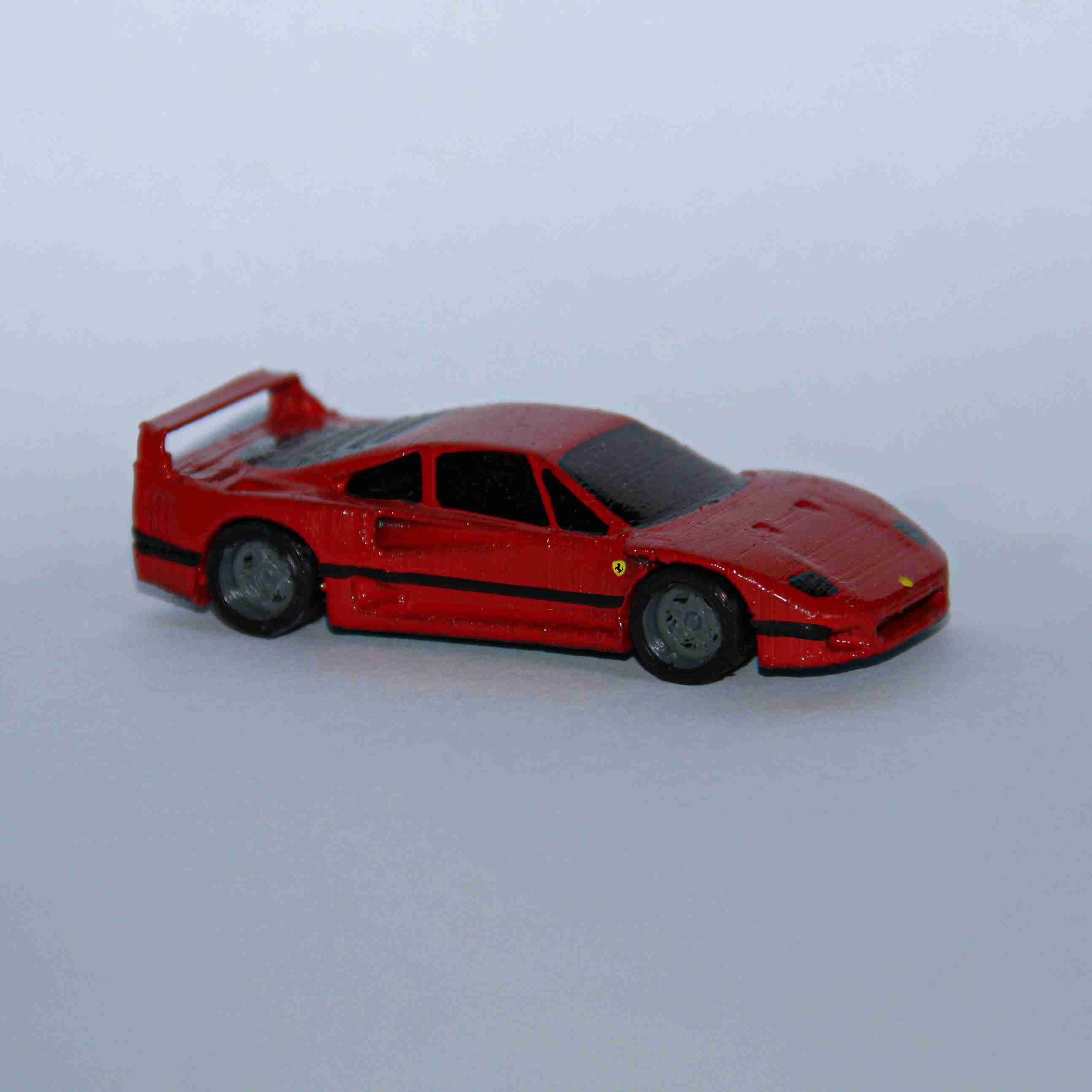 Ferrari f40 - scale 1:64 - with wide channel rims | 3D models download ...