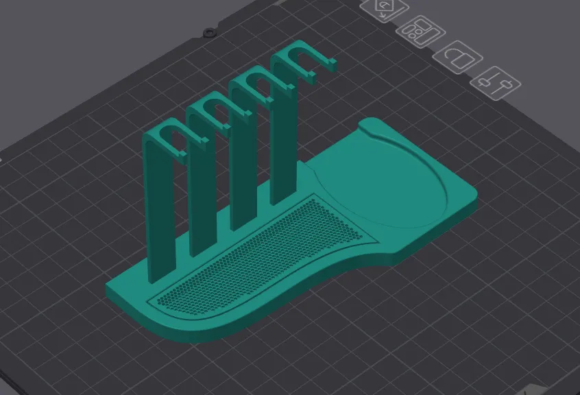 Toothbrushes stand | 3D models download | Creality Cloud