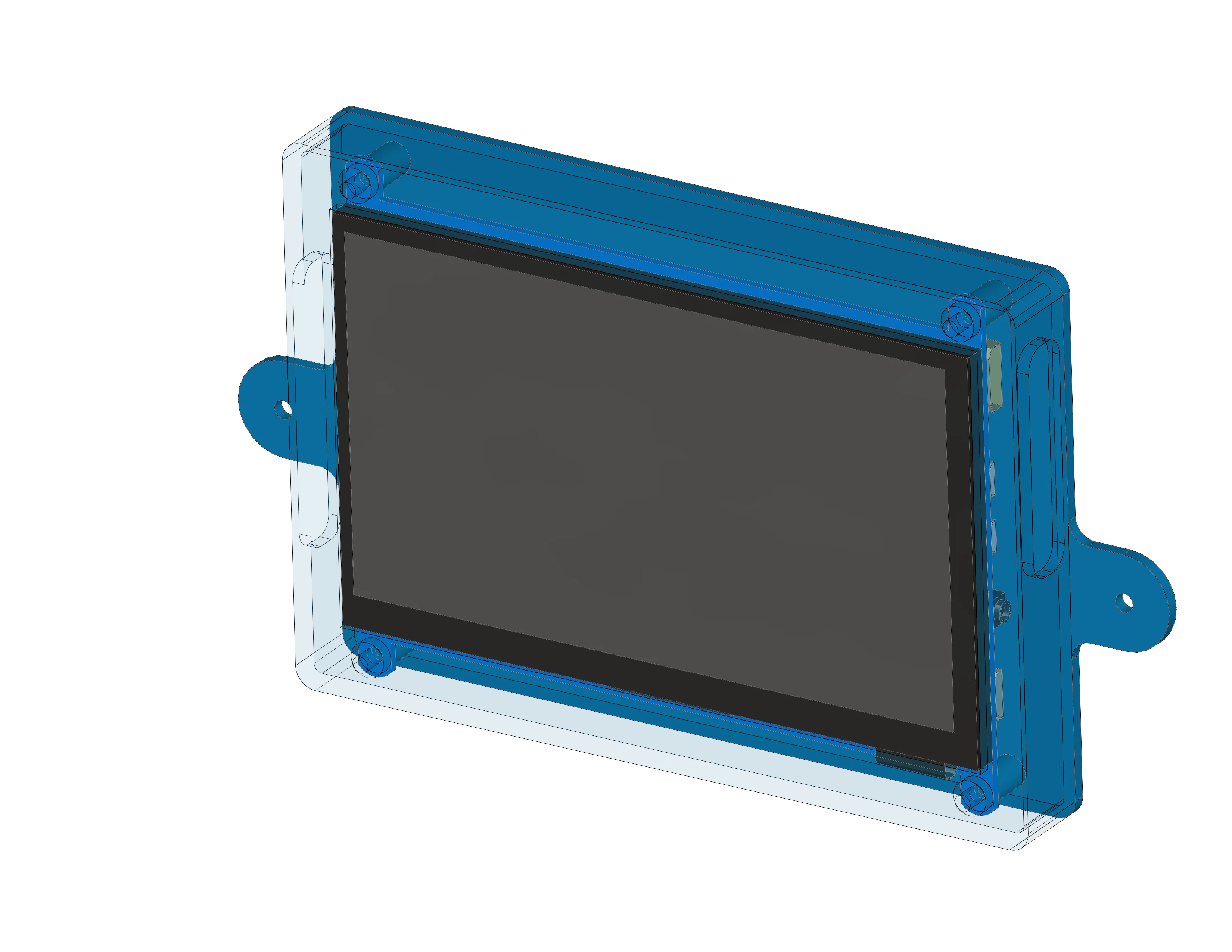 Funda LCD Waveshare 7inch | 3D models download | Creality Cloud