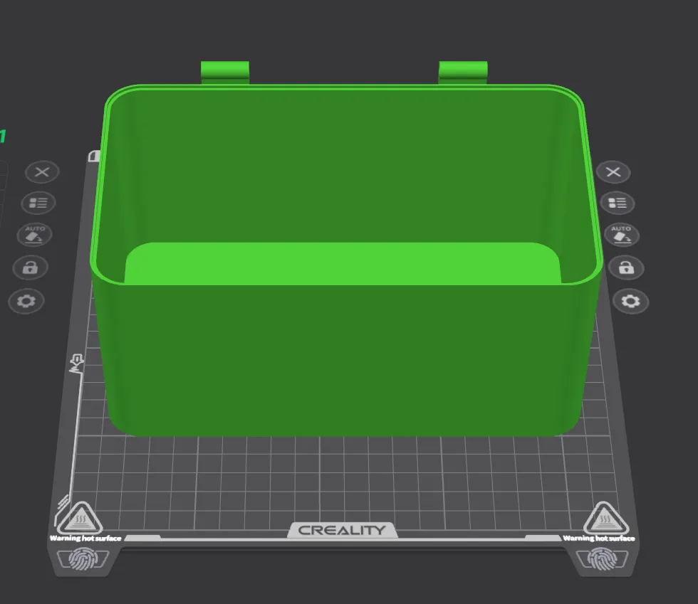 3D Printer Files | 3MF File | Containers with lids of different sizes | Creality Cloud