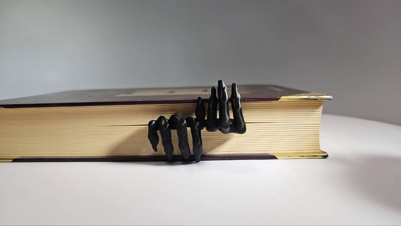 3D Printer Files | 3MF File | scary bookmark / Halloween book horror ...