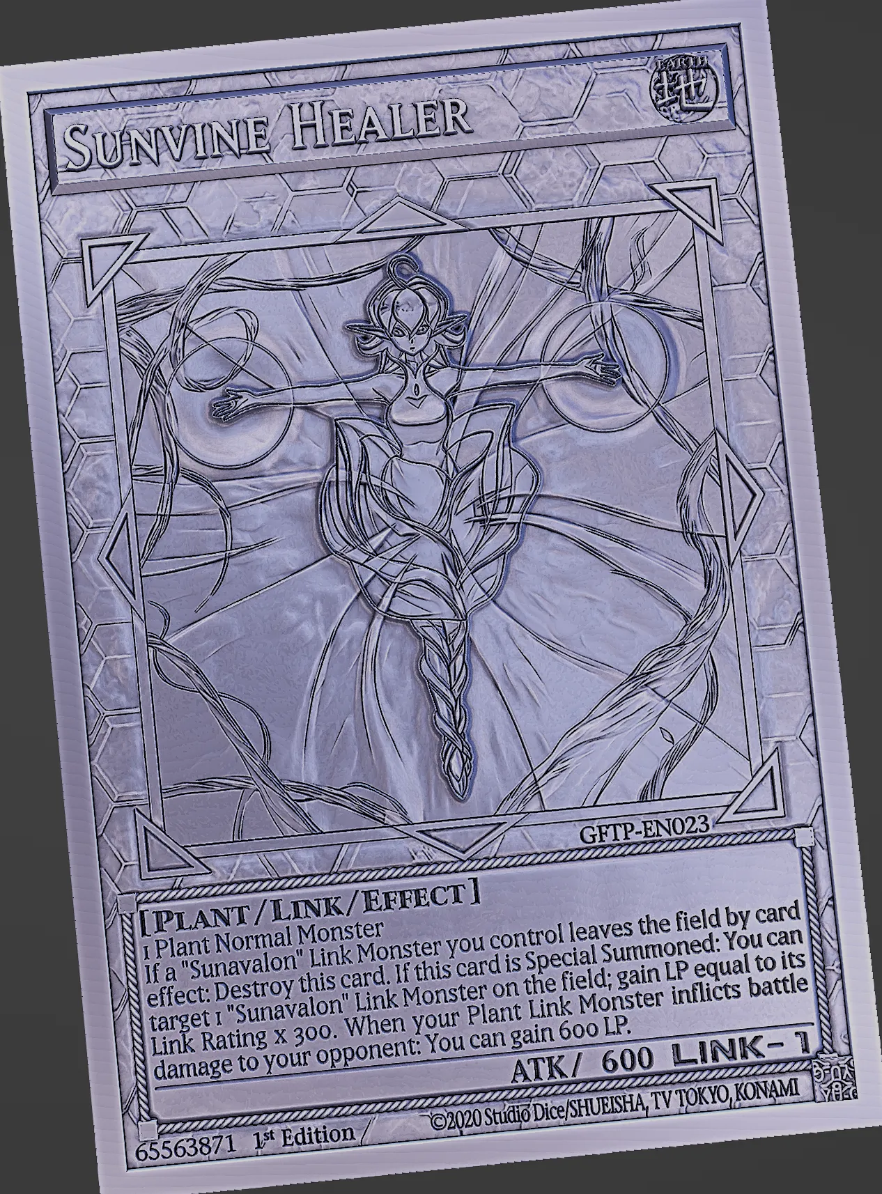 Board Games & Card Games STL Download - Sunvine Healer - yu-gi-oh!by ...