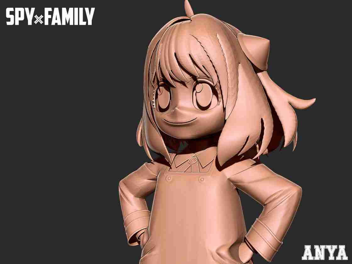 Anya forger 3D print model | 3D models download | Creality Cloud