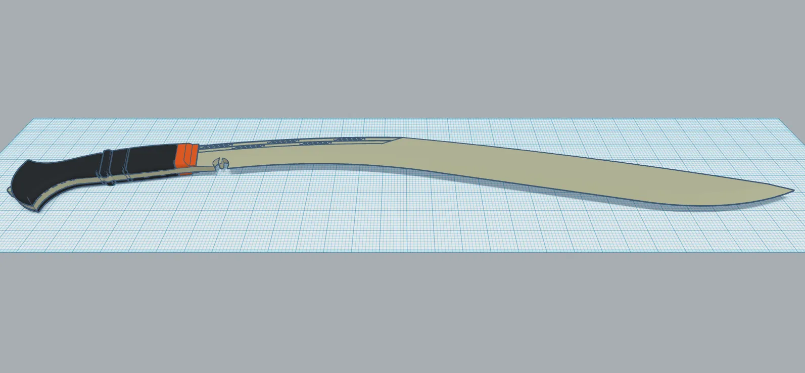 Free Characters & Creatures STL Download - 24 Inch Sirupati Khukuriby ...