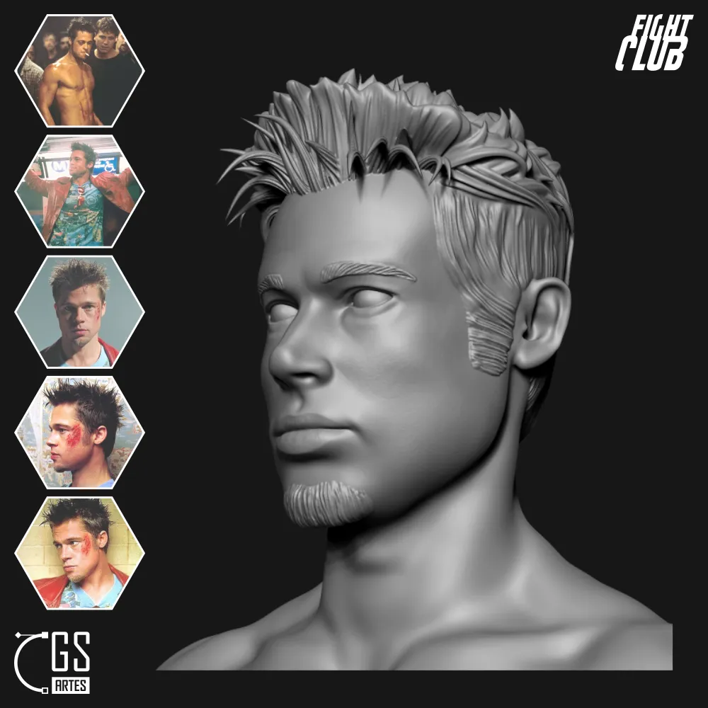 TYLER DURDEN - FIGHT CLUB | 3D models download | Creality Cloud