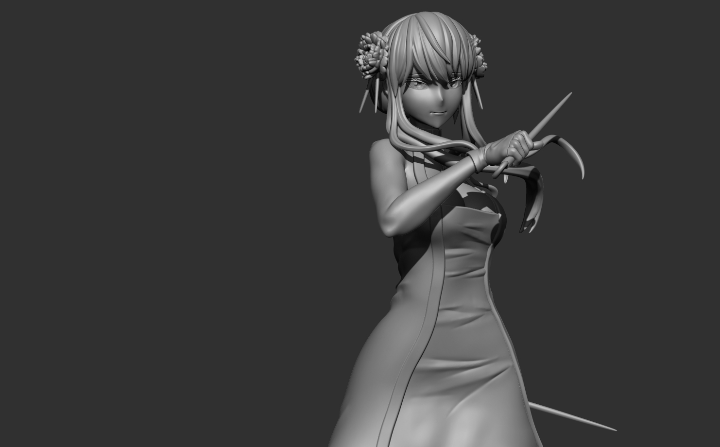 Yor Forger - Spy x family 3D print model | 3D models download ...