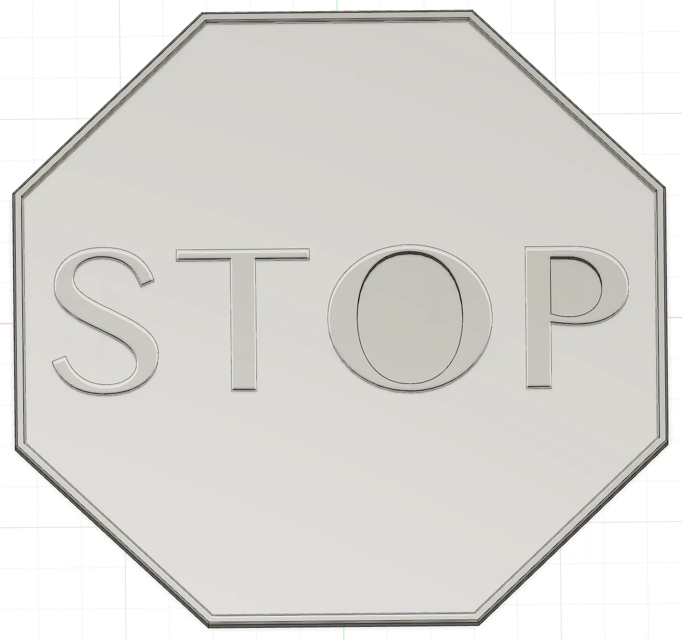 Free Other STL Download - Stop Signby Marco T Maldonado