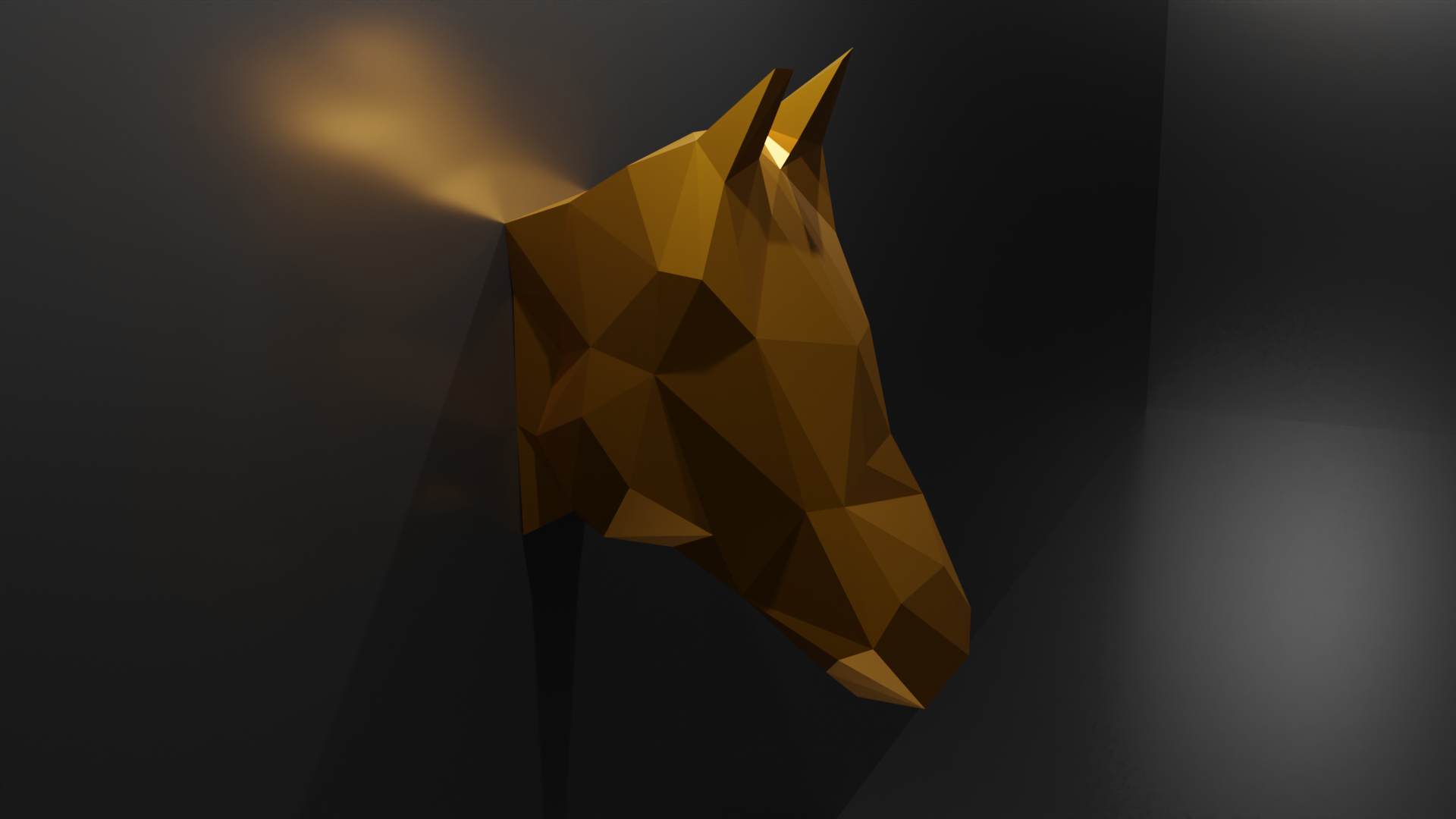 Low-Poly Horse | 3D models download | Creality Cloud
