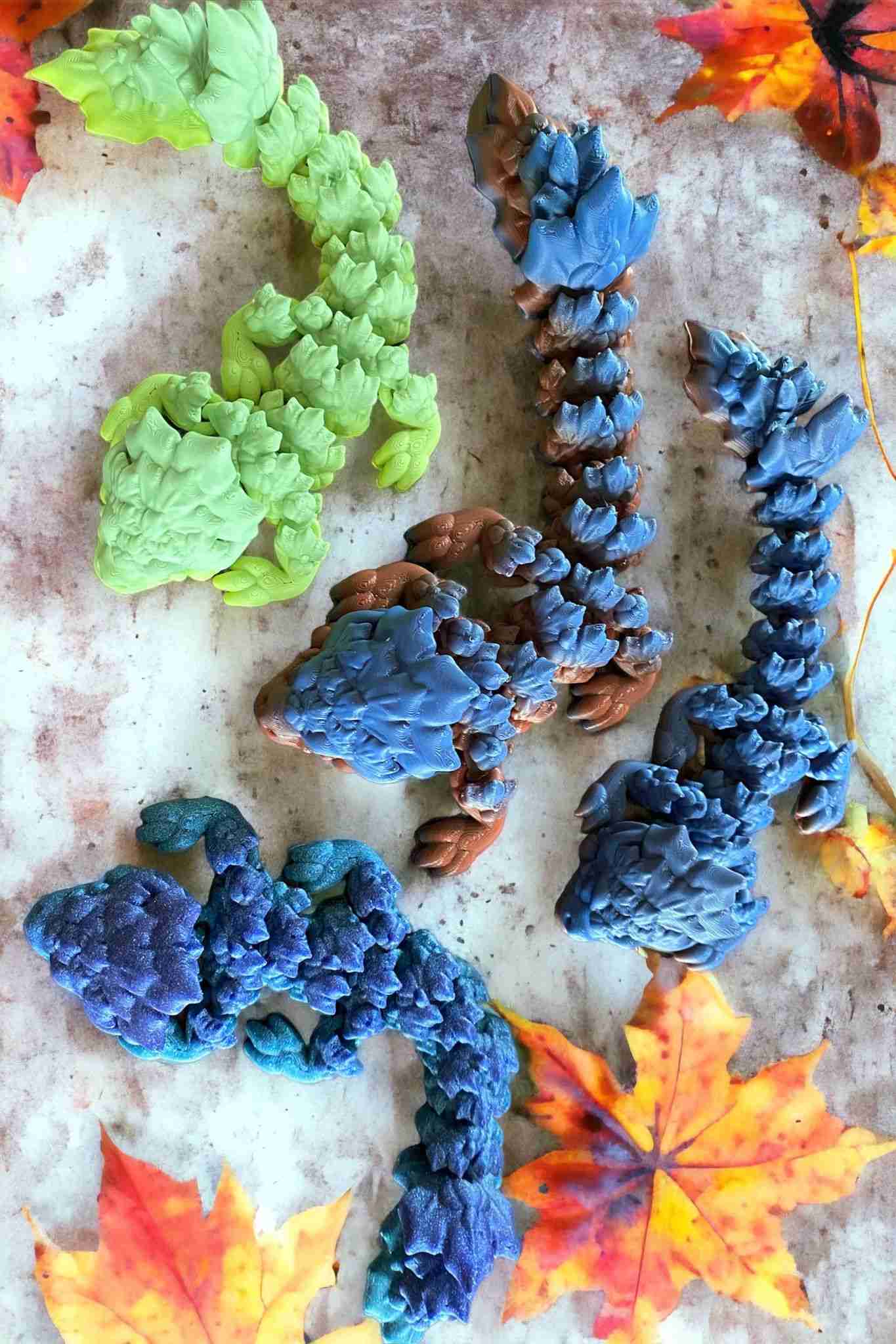 Baby Autumn Dragon | 3D models download | Creality Cloud