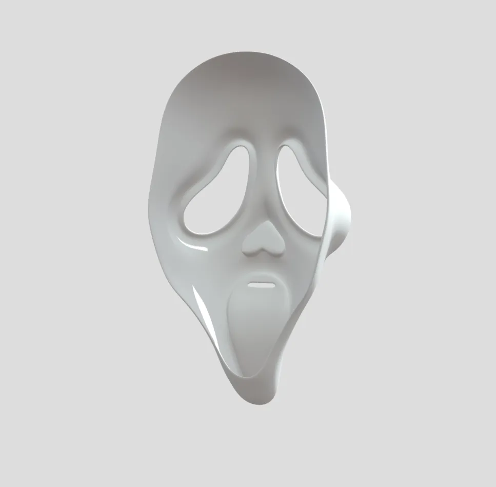 Cosplay STL Download - Ghostface Maskby neagww